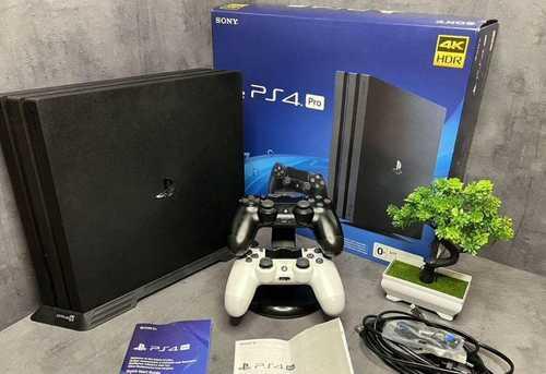 Sony PS4 Pro 1TB + 2Геймпада + 40Игр