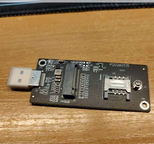 Переходник USB M.2 для модема