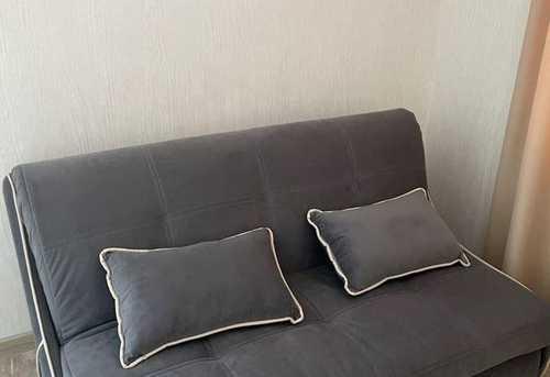 Диван-кровать Рио 1400, серый velutto 32