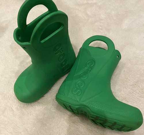 Резиновые сапоги crocs