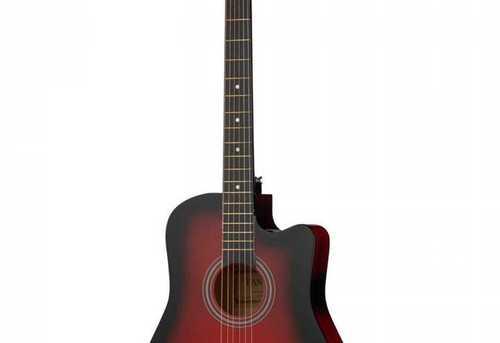 FT-D38-RDS Акустическая гитара, с вырезом, красный