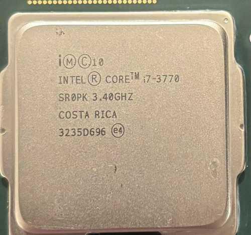 Процессор intel core i7 3770