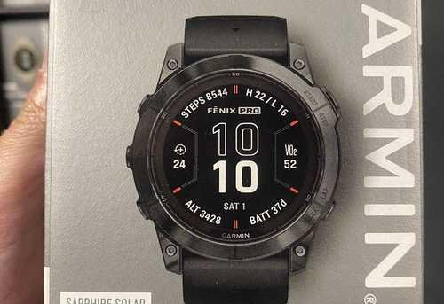 Часы Garmin Fenix 7X Pro Sapphire Solar Спб
