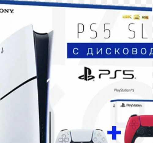 Sony playstation 5 slim с дисководом 1000 гб