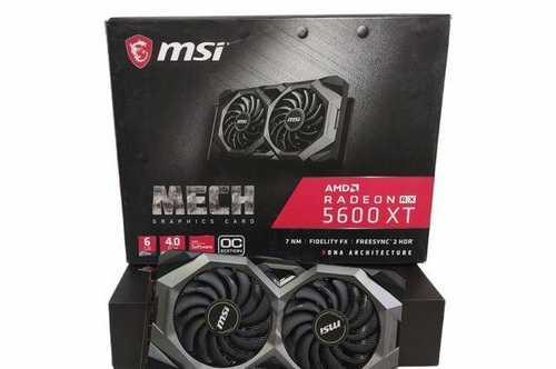 Видеокарта MSI AMD Radeon RX 5600 XT mech OC 6GB К