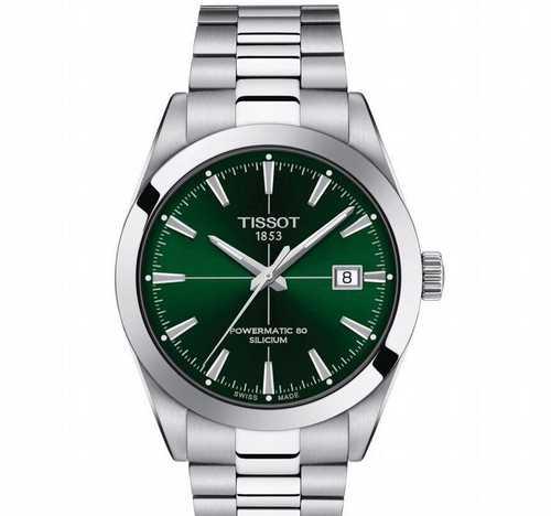 Tissot gentleman powermatic 80 silicium Зелёные T1