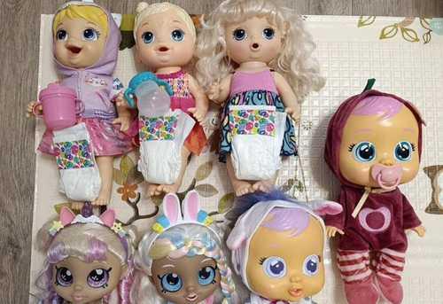 Куклы Cry babies, Baby Alive, Kindy Kids
