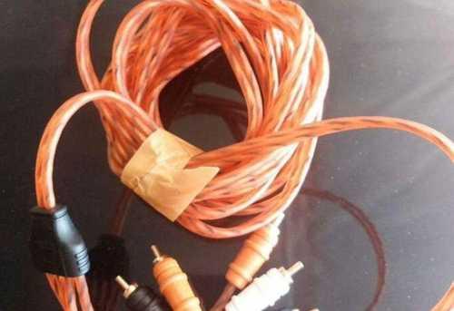 Межблочный кабель 2 rca 4rca