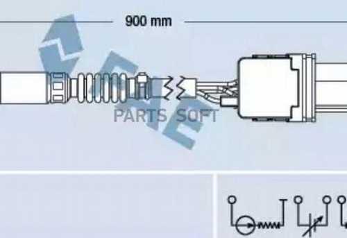 FAE 75055 Лямбда-зонд VAG