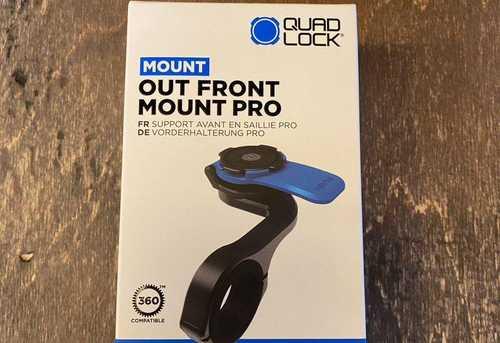 Вело крепление телефон Quad Lock Out Front Mnt PRO