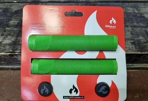 Грипсы Chilli Handle Grips XL Green (Новые)