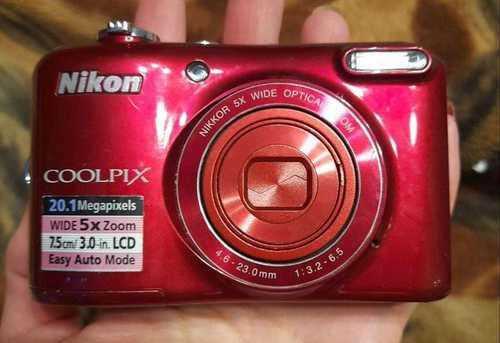 Компактный фотоаппарат nikon coolpix 20