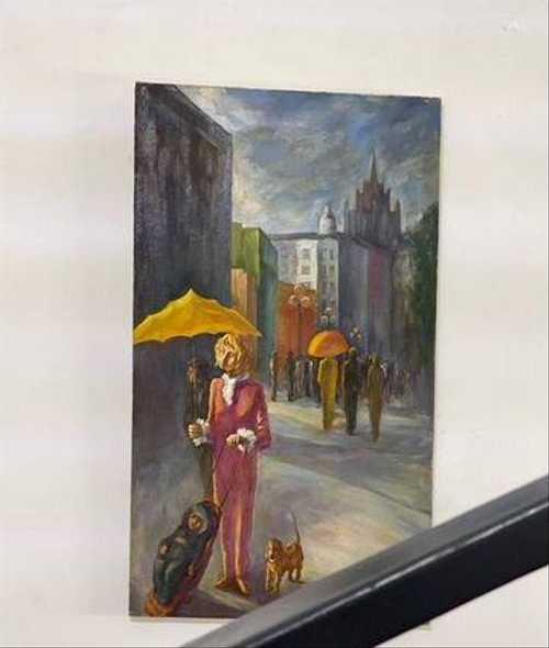 Картина "Желтые зонтики" Федин И.Ю