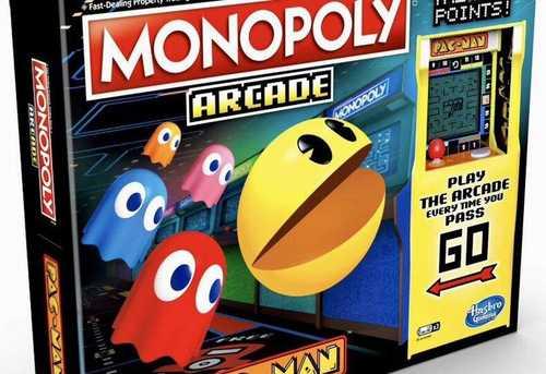 Монополия пак-мен Pac-Man игра настольная