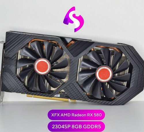 Видеокарта XFX AMD RX 580 8GB 2304SP GTS XXX ED