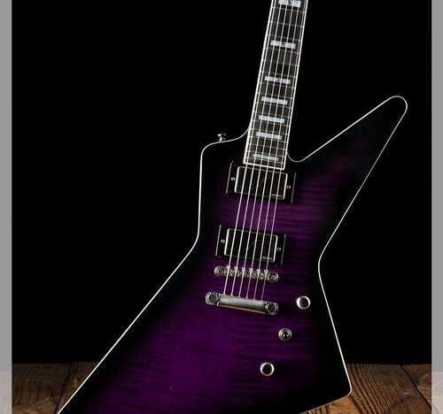 Электрогитара epiphone extura prophecy purple tige