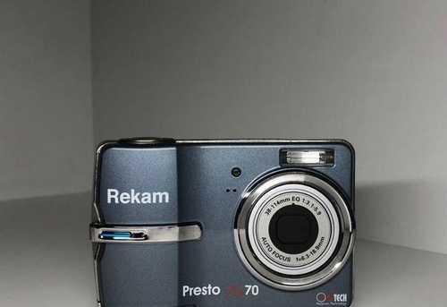 Винтажный фотоаппарат rekam / canon sony lumix