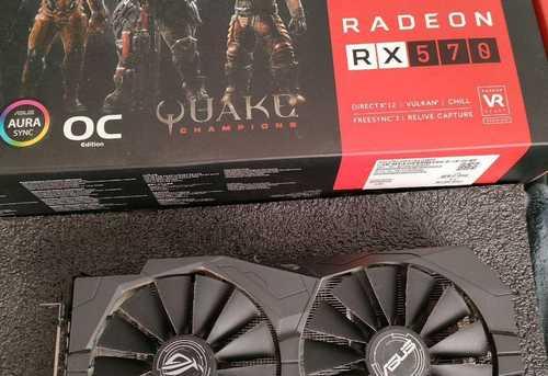 Видеокарта rx570 4gb