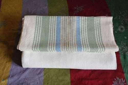 Ткань для полотенец вафельная и лен. СССР
