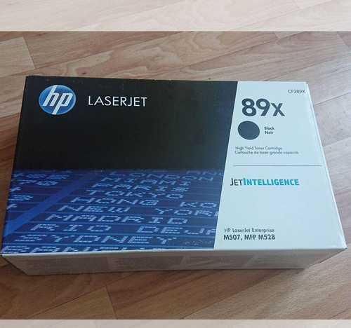 Картридж hp cf289x (89x) оригинальный бу