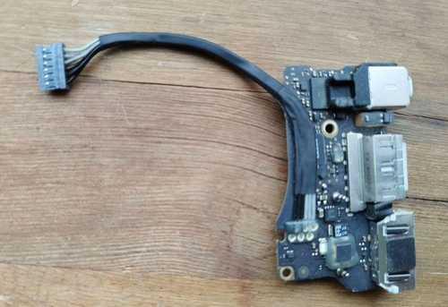 Плата питания Macbook Air 13 a1466 2013-2017