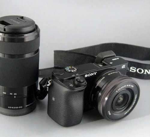 Фотоаппарат Sony A6000 Double Kit 16-50 + 55-210