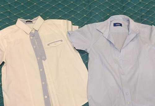 Рубашки с коротким рукавом 134-140