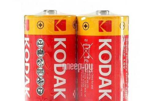 D - Kodak R20/2SH Super Heavy Duty 2 штуки