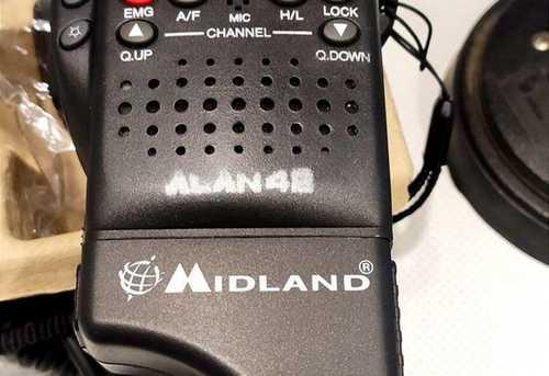Сиби радиостанция Midland Alan 42 портативная