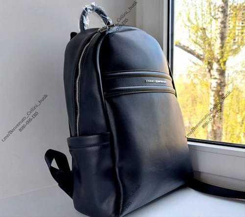 Рюкзак кожаный Tommy Hilfiger
