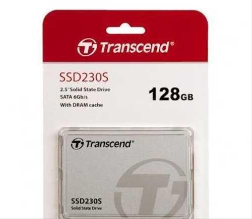 Твердотельный накопитель SSD 128Gb, SATA III, 2.5"