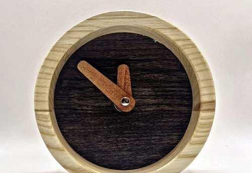 Настольные деревянные часы Time Plato'S. Raisin