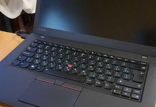 Продам lenovo ThinkPad T460 i5-6300 16Ram/256 ssd