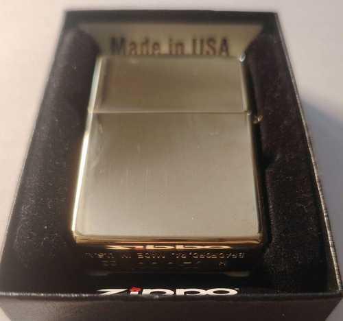 Зажигалка High Polish Brass zippo 254B