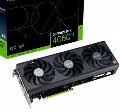 Видеокарта RTX4060Ti 16Gb asus proart proart-RTX4060TI-O16G