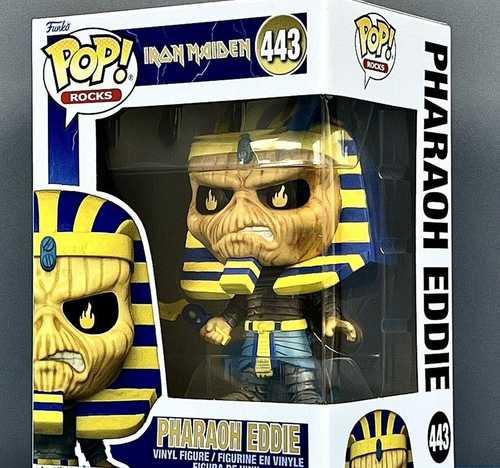 Funko Pop Rocks 443 Pharaoh Eddie Iron Maiden Эдди