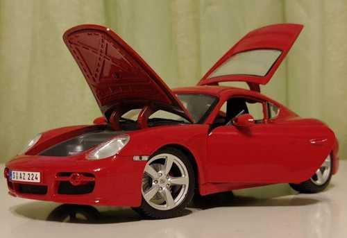 Porsche cayman s 1 18 maisto машинка