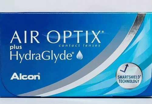 Контактные линзы Alcon Air optix Plus HydraGlyde