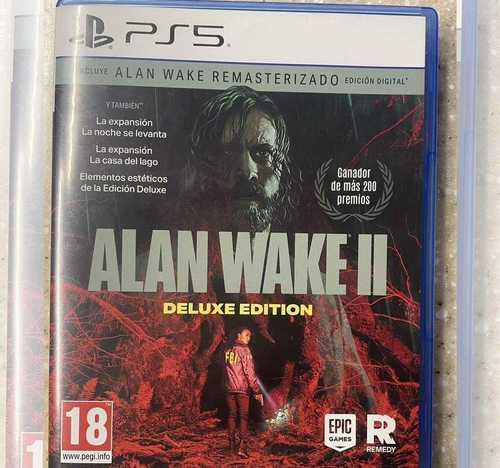 Alan wake 2 ps5 диск