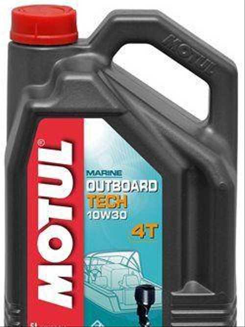 Масло моторное motul outboard tech 4T 10W-30