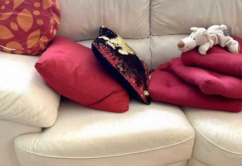 Подушка сердце красная подушка на стул IKEA