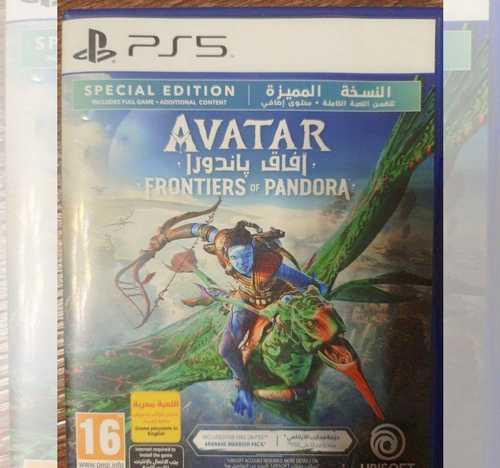 Avatar frontiers of pandora ps5 диск