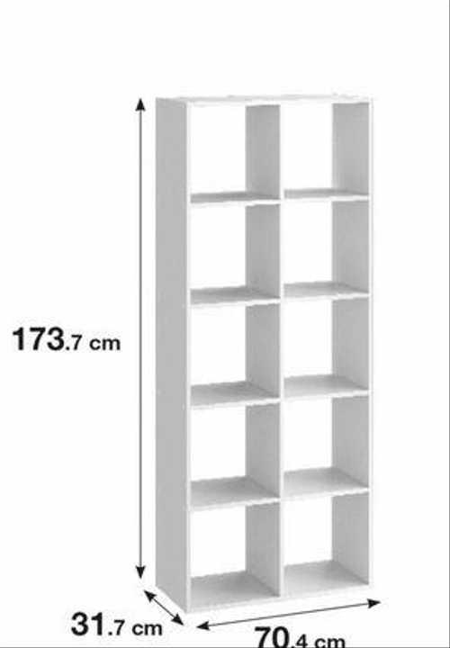 Стеллаж spaceo KUB 10 секций