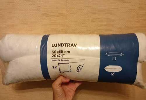Подушка перьевая новая Икеа Лундтрав Lundtrav IKEA