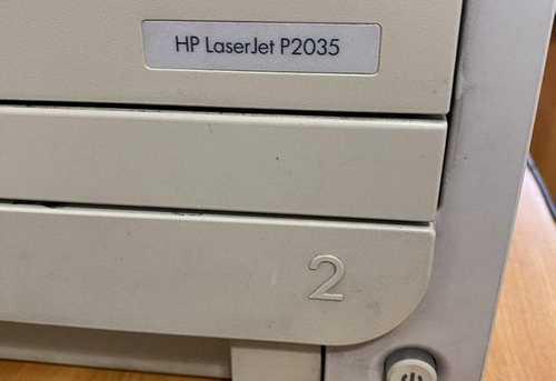 Продам принтер HP Laser Jet P2035
