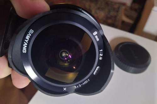 Samyang 8/2.8 Fuji x mount fisheye