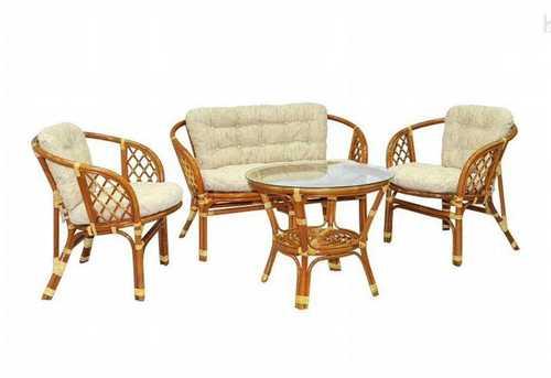 Комплект кофейный Багама Classic Rattan