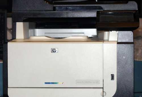 Цвет. мфу hp laserjet pro cm1415fnw (Rj45 /Wi-Fi)