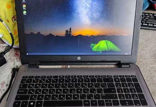 15.6" HP RTL8723BE, 256 ГБ, A10-9600P, RAM 6 ГБ, Radeon R7 M340