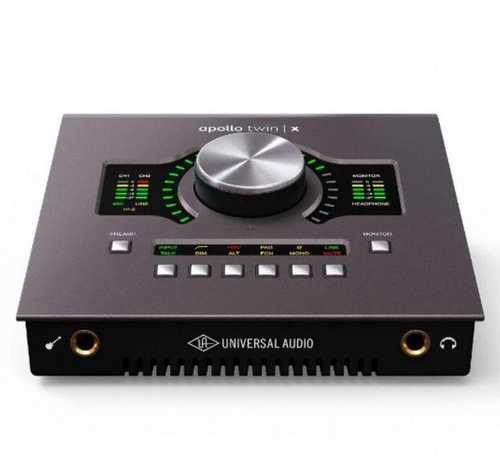 Аудиоинтерфейс Universal Audio Apollo Twin X Quad